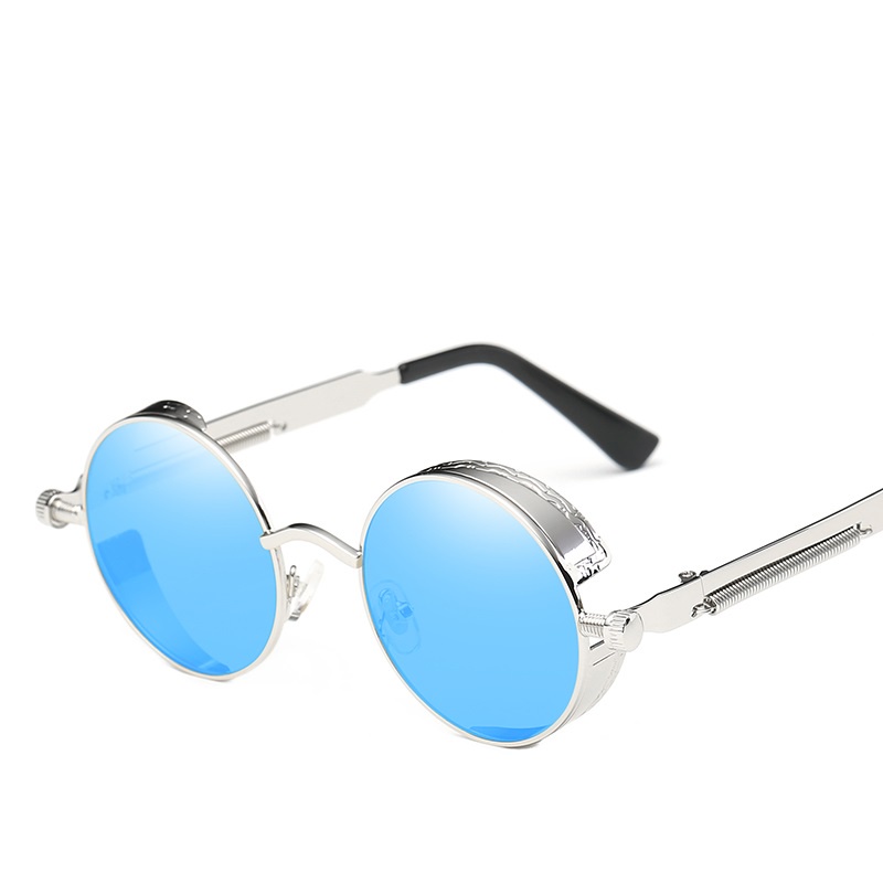 ZEliN Classic Steampunk Sunglasses, European and American Round ...