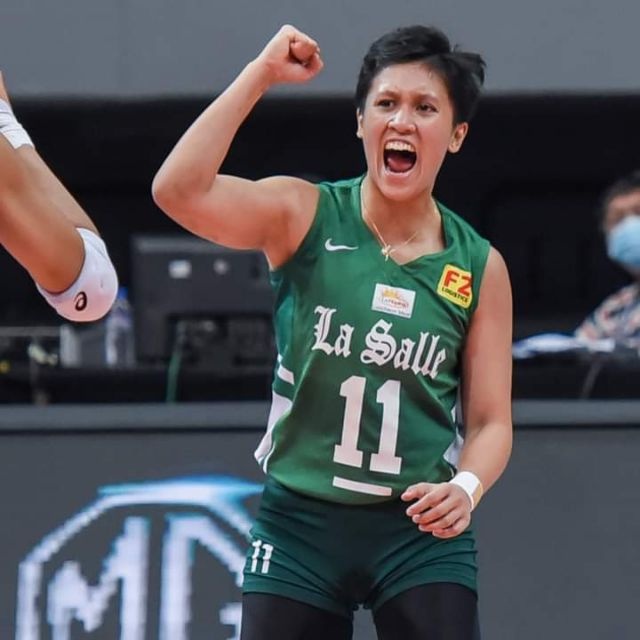 volleyball jersey Sublimation Customized Name and Number THL DLSU Green ...