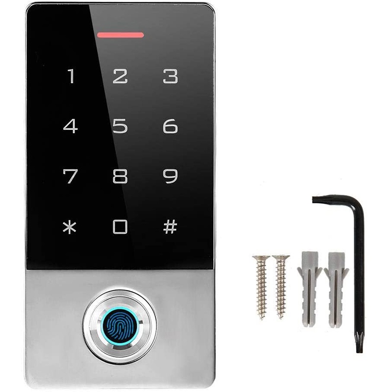 Fingerprint Access Control, TF1 Metal Fingerprint Password Access Controller System Door ID Card ...