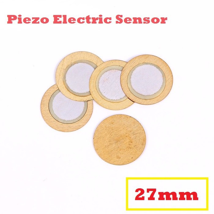 CV. TTG - Piezoelectric Piezo Sensor 27mm 27 mm | Shopee Philippines