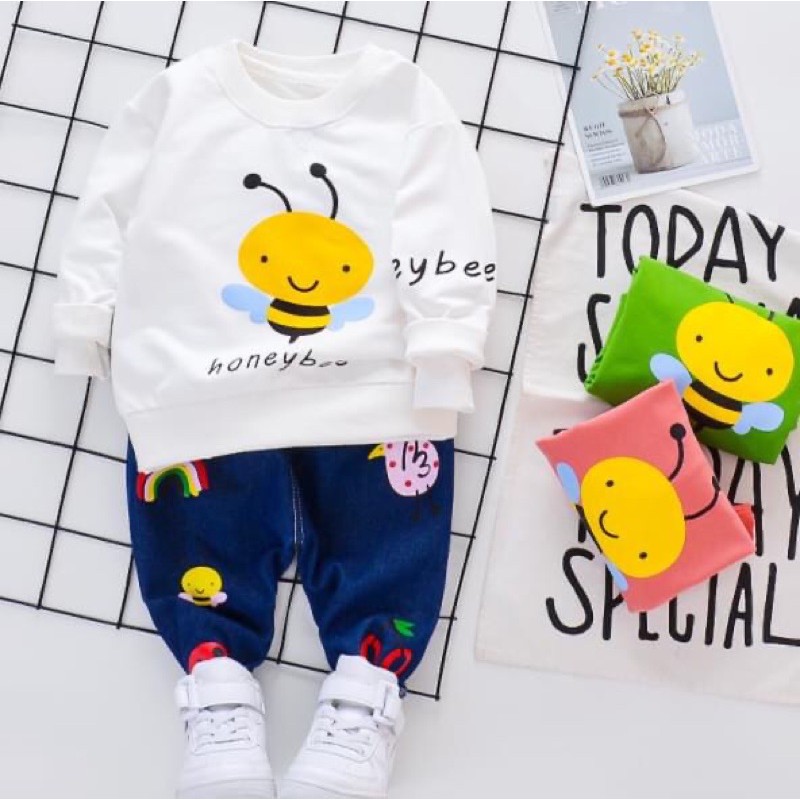 GREEN bee baby set** | Shopee Philippines