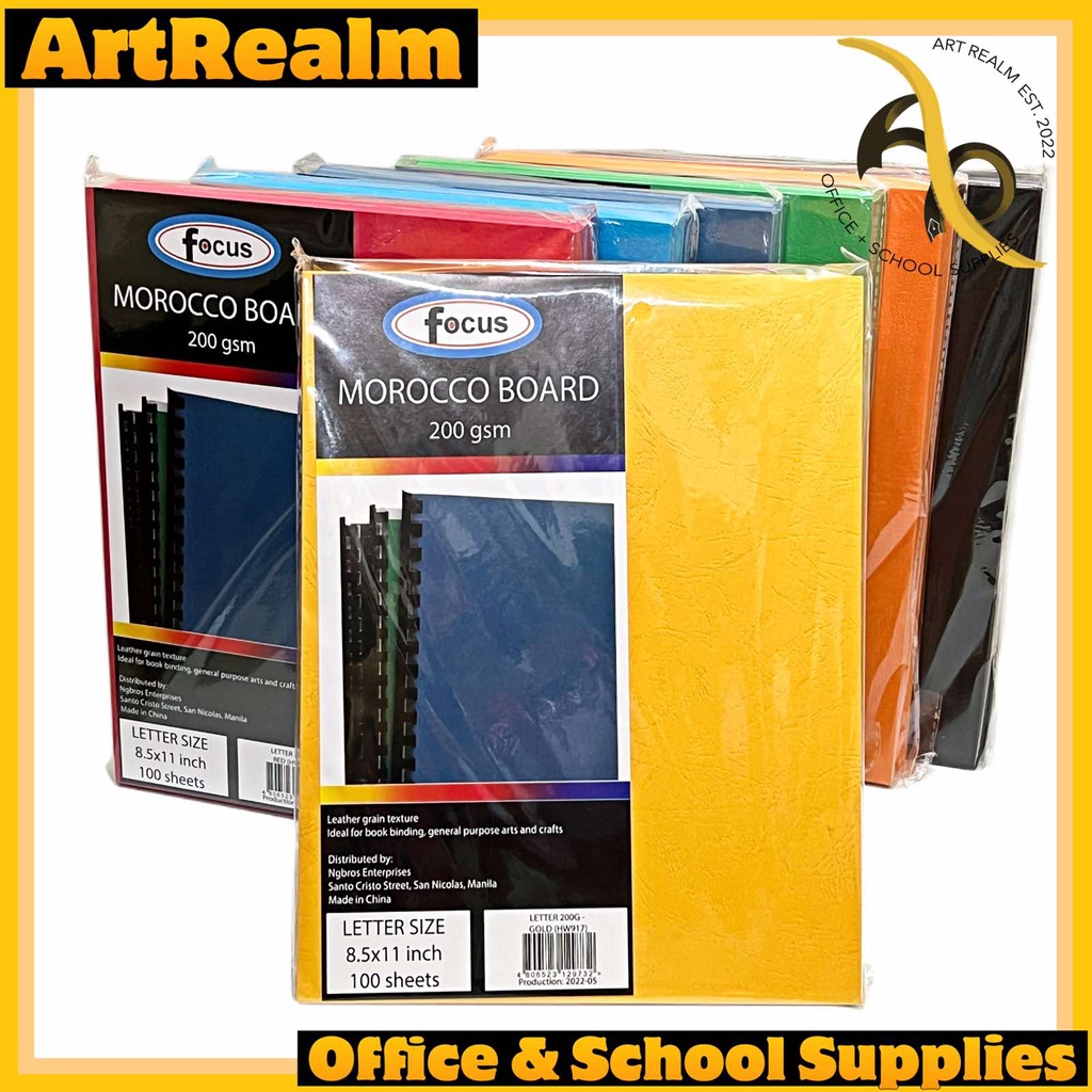 Focus Morocco Board 200gsm [Short | A4 | Long Size] | Shopee Philippines
