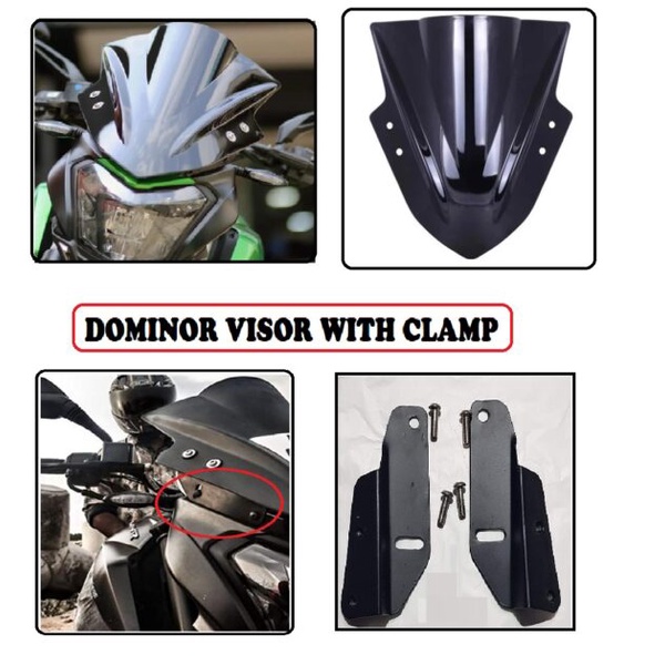 WINDSHIELD DOMINAR 400 (ALL MODEL) | Shopee Philippines