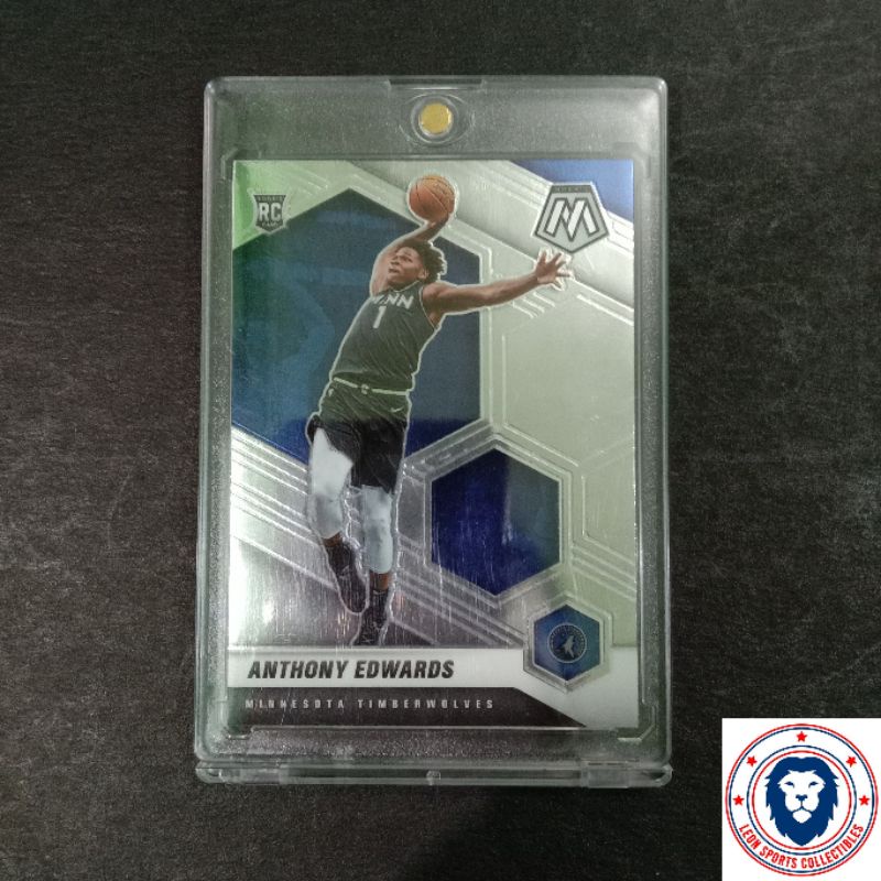 2020-21 NBA Card Anthony Edwards Mosaic RC | Shopee Philippines
