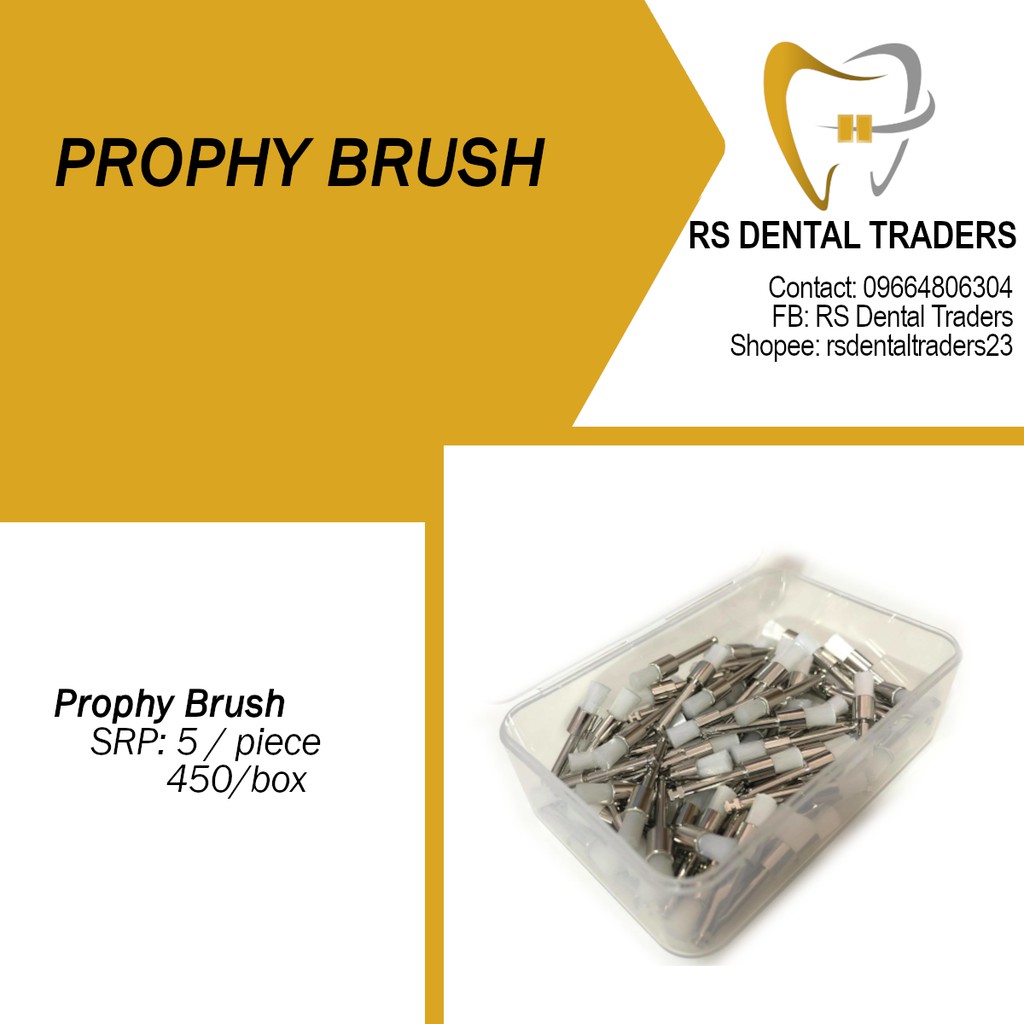 Prophy brush - per piece | High Quality by Dianfong Abrasives | Shopee ...