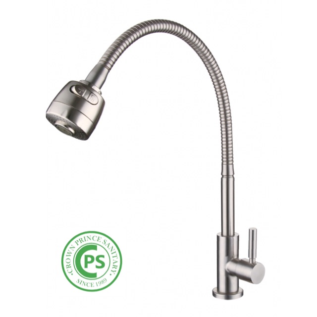 SUS 304 STAINLESS FLEXIBLE FAUCET CPS 8412 | Shopee Philippines