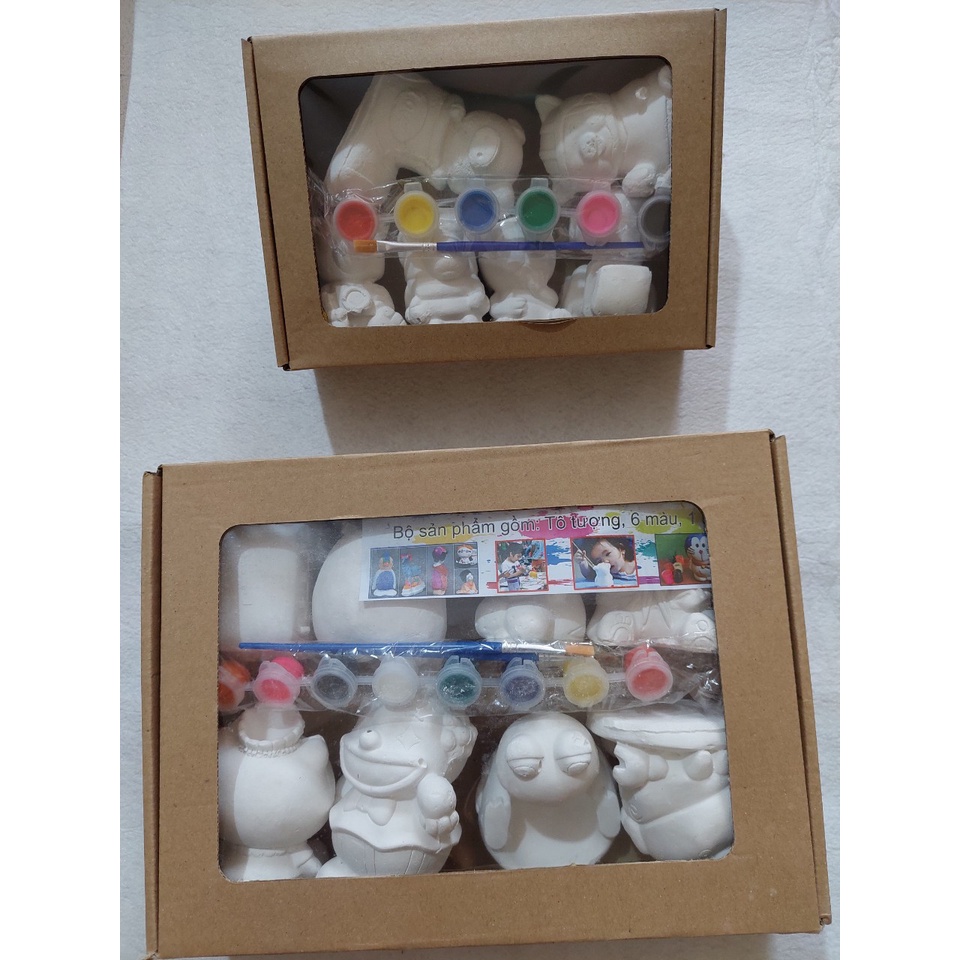 Set of painting statues with colors | Shopee Philippines