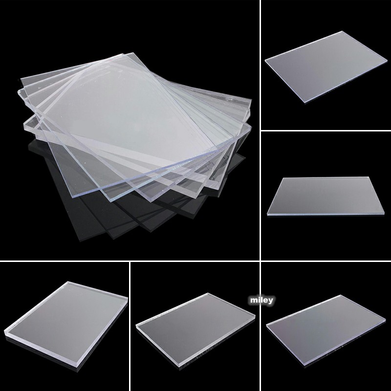 1pc 2/3/4/6/8mm Clear Plastic Acrylic Perspex Sheet Custom Cut Panel ...