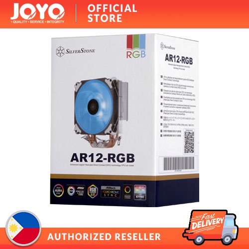 SILVERSTONE ARGON CPU COOLING RGB/120MM PWM FAN | Shopee Philippines