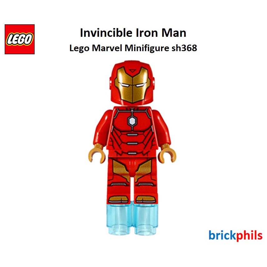 Lego Marvel Minifigure sh368 Invincible Iron Man | Shopee Philippines