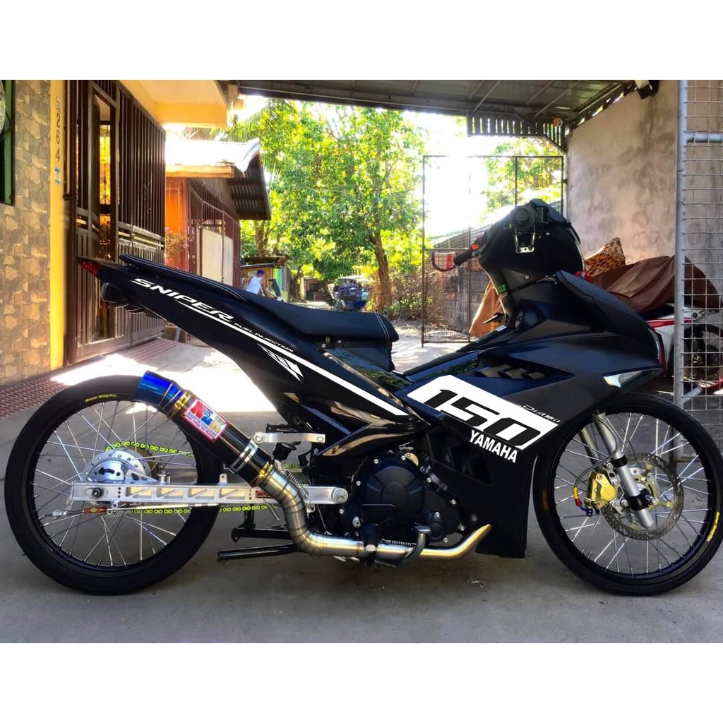 SNIPER 150 STOCK DECALS CUSTOM COLORWAY (V1 - V2) | Shopee Philippines