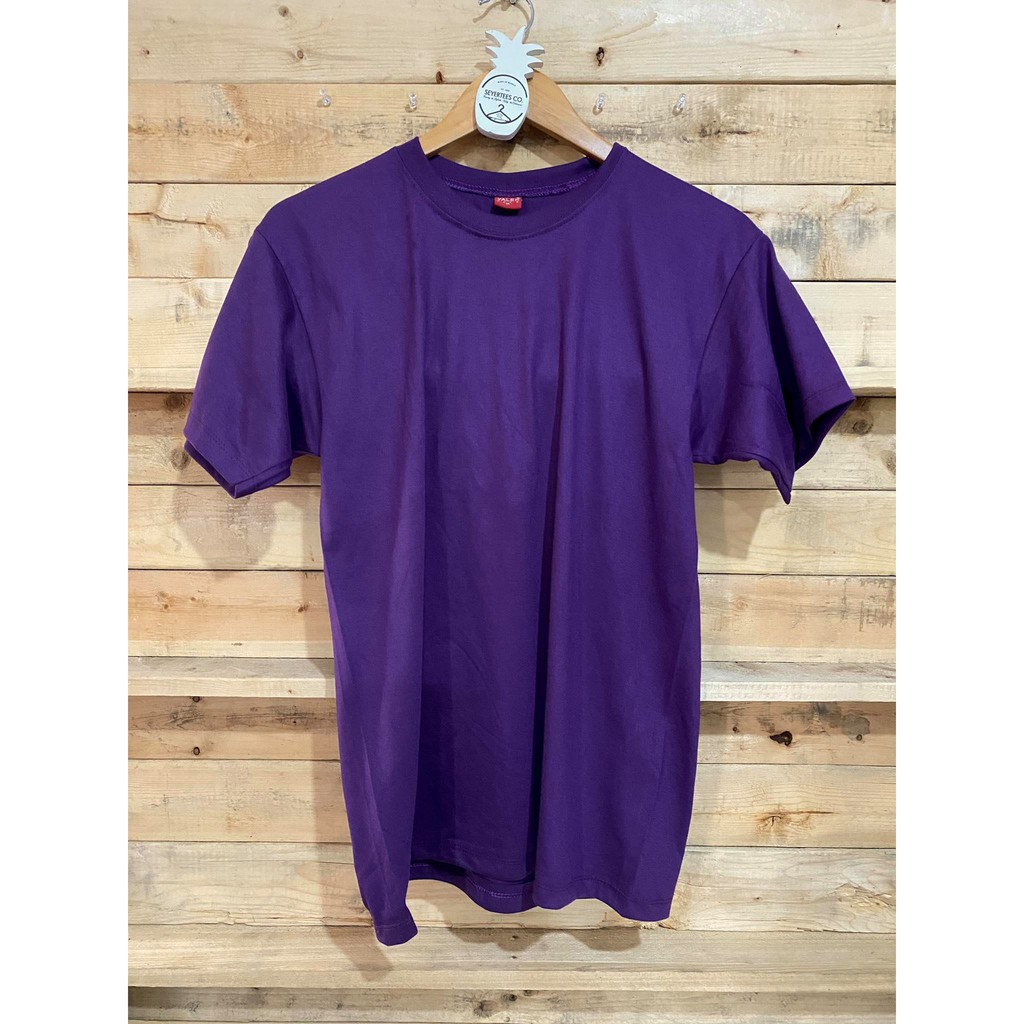[SEYERTEES] Yalex ROUND Neck XS to 5XL RED LABEL DARK VIOLET LILAC ...