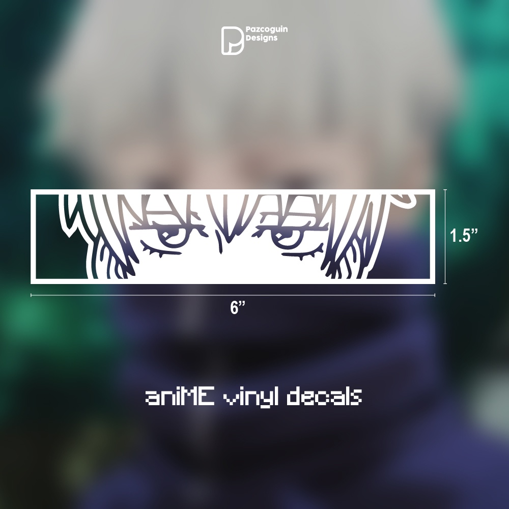 AniME Husbando Vinyl Stickers Jujutsu Kaisen Toge Inumaki | Shopee ...