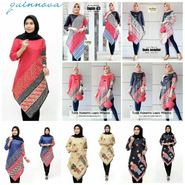 M - L- XL - XXL SOFT BATIK TUNIC WOMEN'S FINE ELEGANT BATIK TOPS ...
