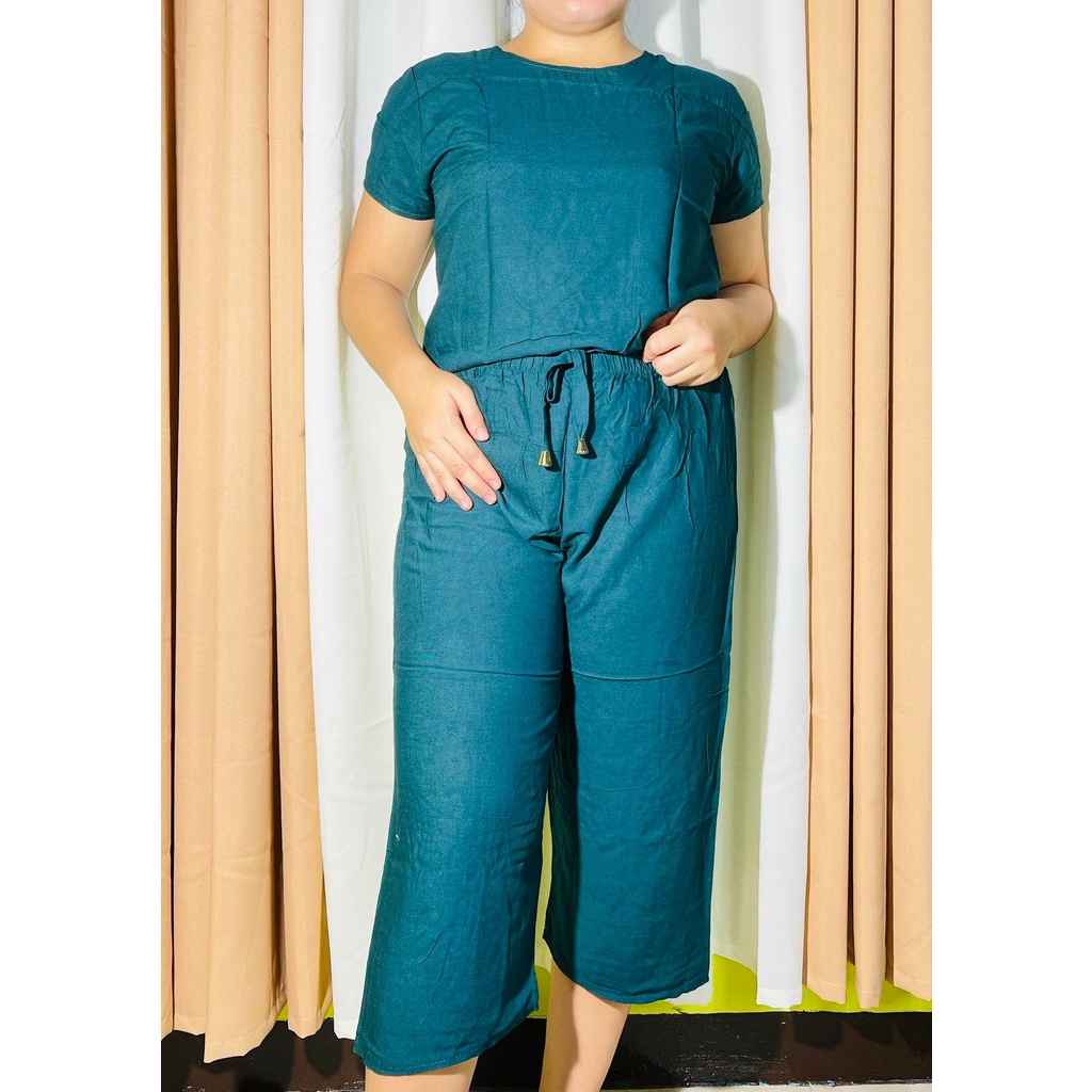 CHALLIS TERNO BLOUSE AND TOKONG SQUAREPANTS FOR WOMEN UP TO XL | Shopee ...