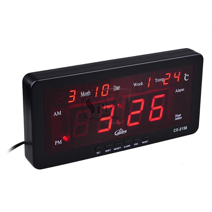 LED Digital Clock Lancent - 2158 | Shopee Philippines