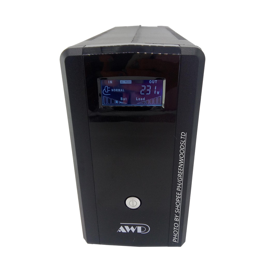 AWP 1500VA PRO w/ LCD UPS GW_S3 | Shopee Philippines