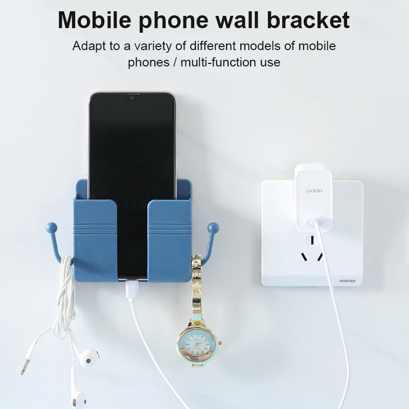 Tiken# Home Mobile Wall Mount Stand Adhesive Durable Socket Phone ...