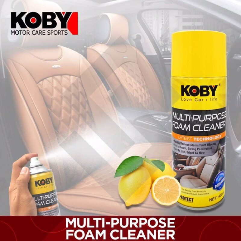 Koby multi-purpose foam cleaner 450mL | Shopee Philippines