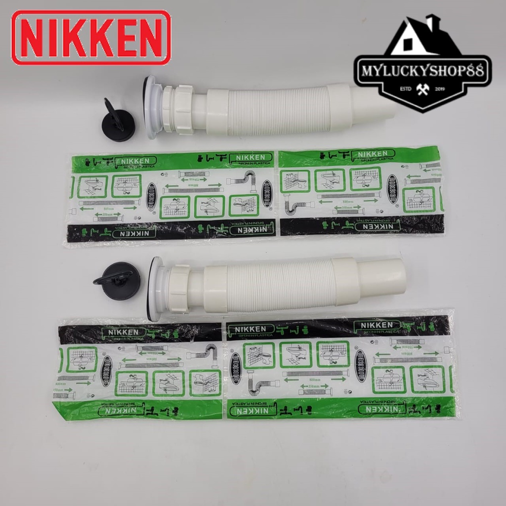 Nikken Avur Flexible PVC Pull-Out Hose Sink Strainer Drain | Shopee ...