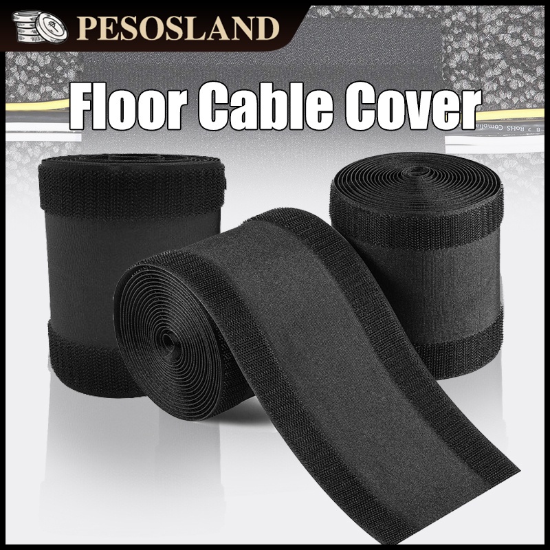 1/3M Floor Cable Cover Nylon Cable Grip Strip Wire Protector With Self ...