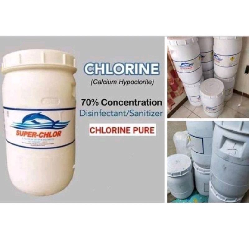 40KG.(1 DRUM) CHLORINE GRANULES | Shopee Philippines