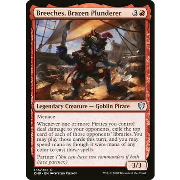 Breeches, Brazen Plunderer (Commander Legends - Magic the Gathering ...