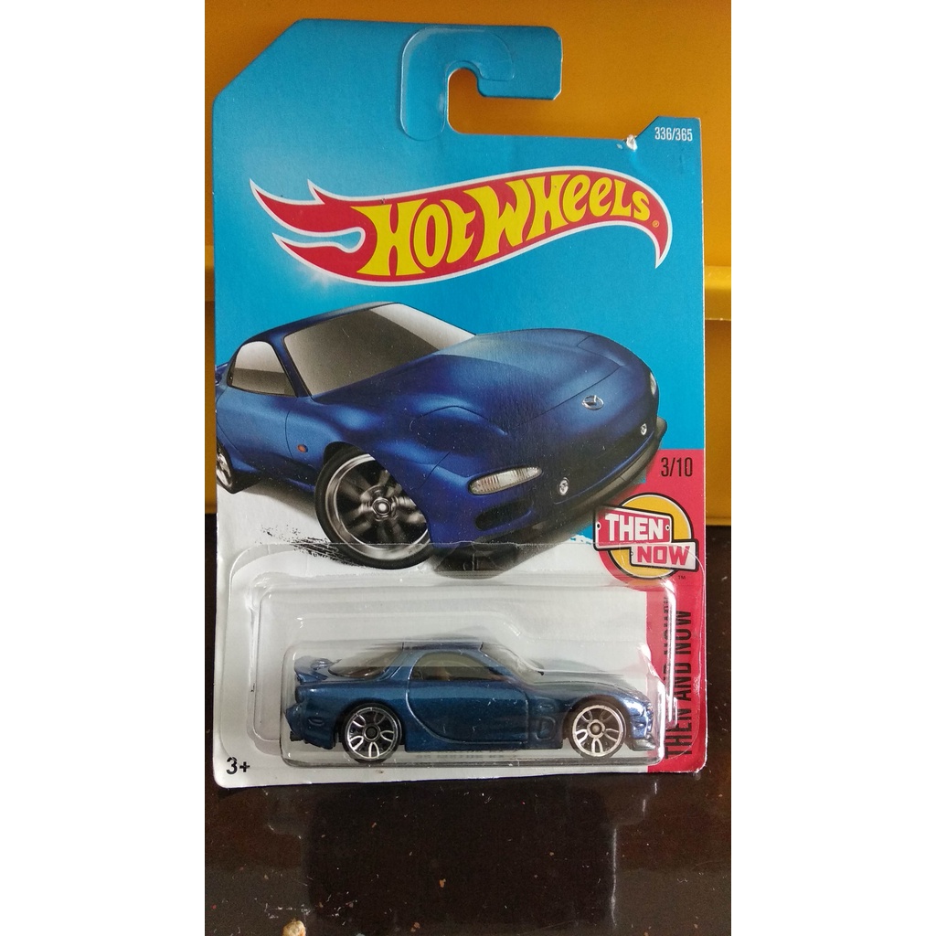 Hot Wheels Mazda RX7 blue ( first release) | Shopee Philippines