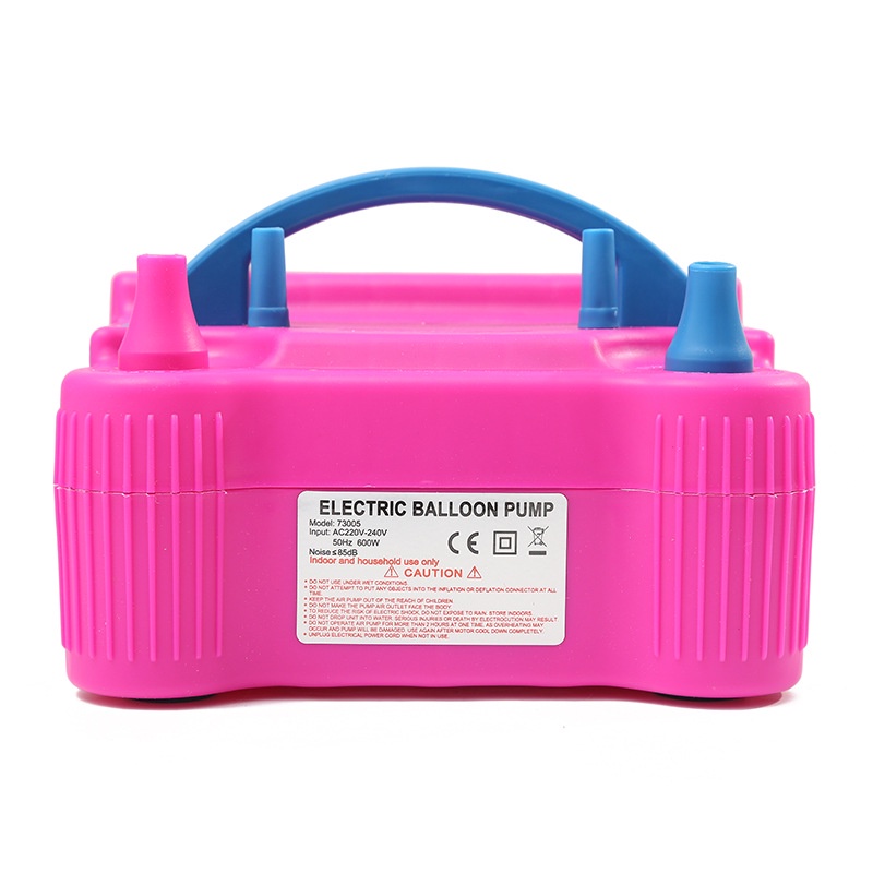 Electric Balloon Inflator Pump High Voltage Double Hole Air Compressor ...