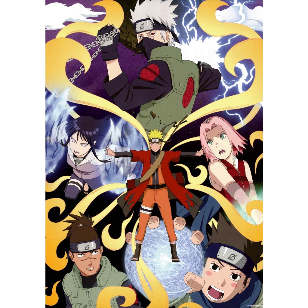 Naruto Shippuden Anime Poster A4 Size | Shopee Philippines