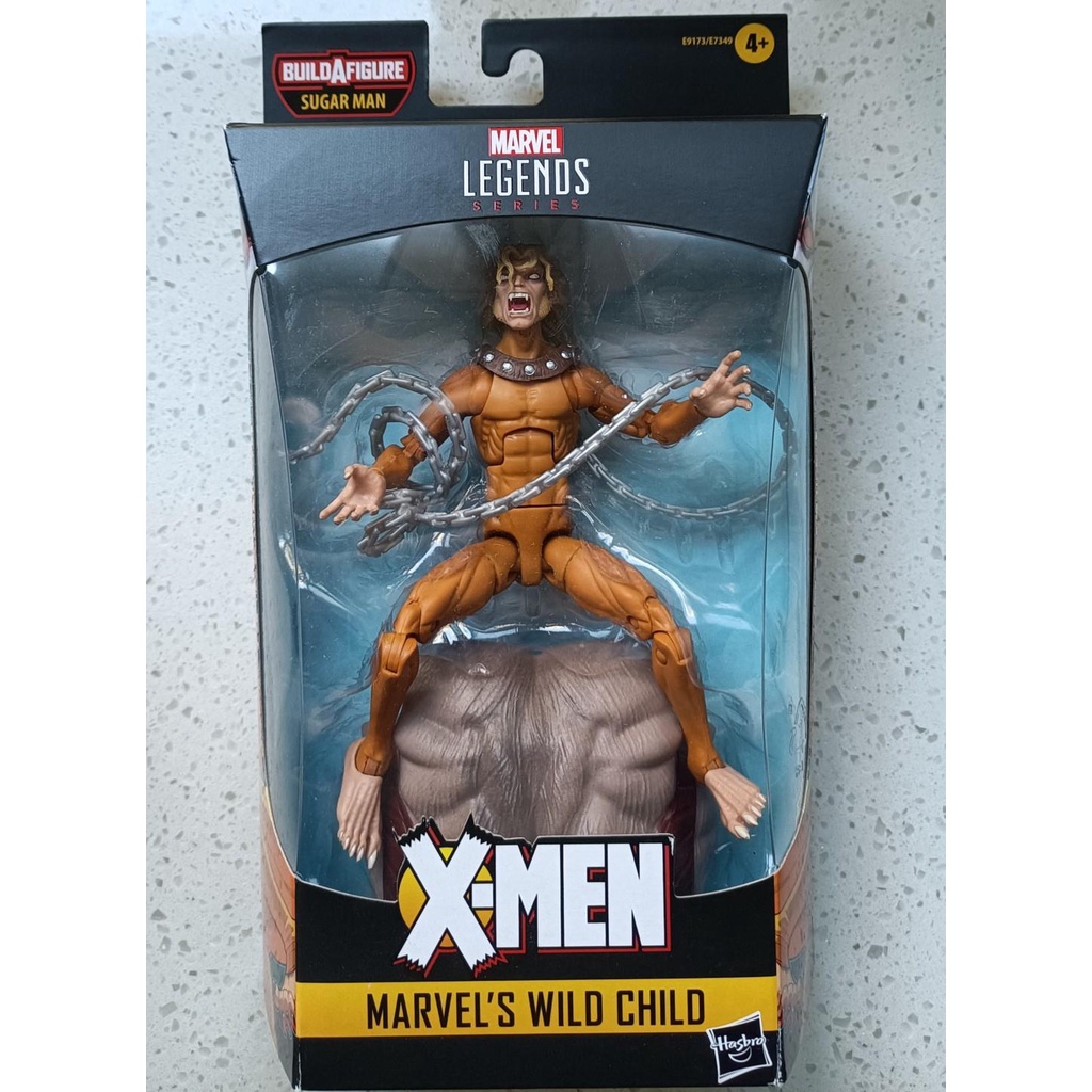 marvel legends sugar man set x-men wild child 6 inch movable doll hand ...