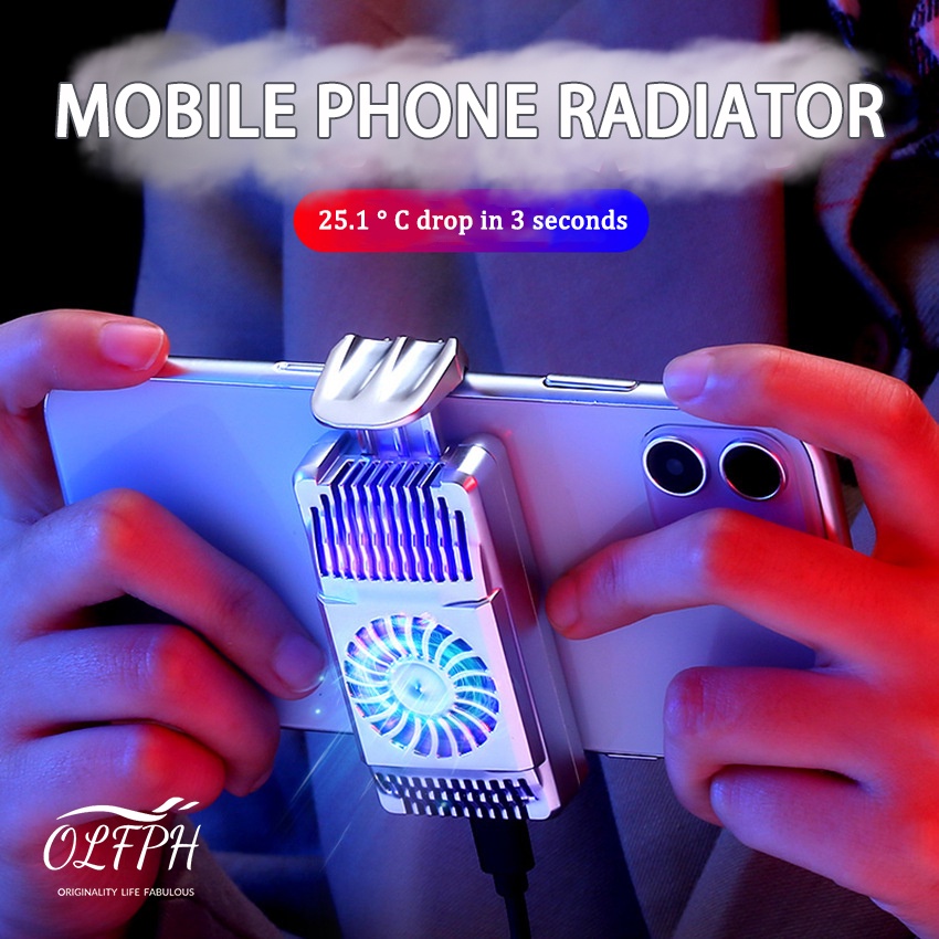 Mobile Phone Radiator Rapid Cooling Phone Cooling Fan Mobile Phone ...