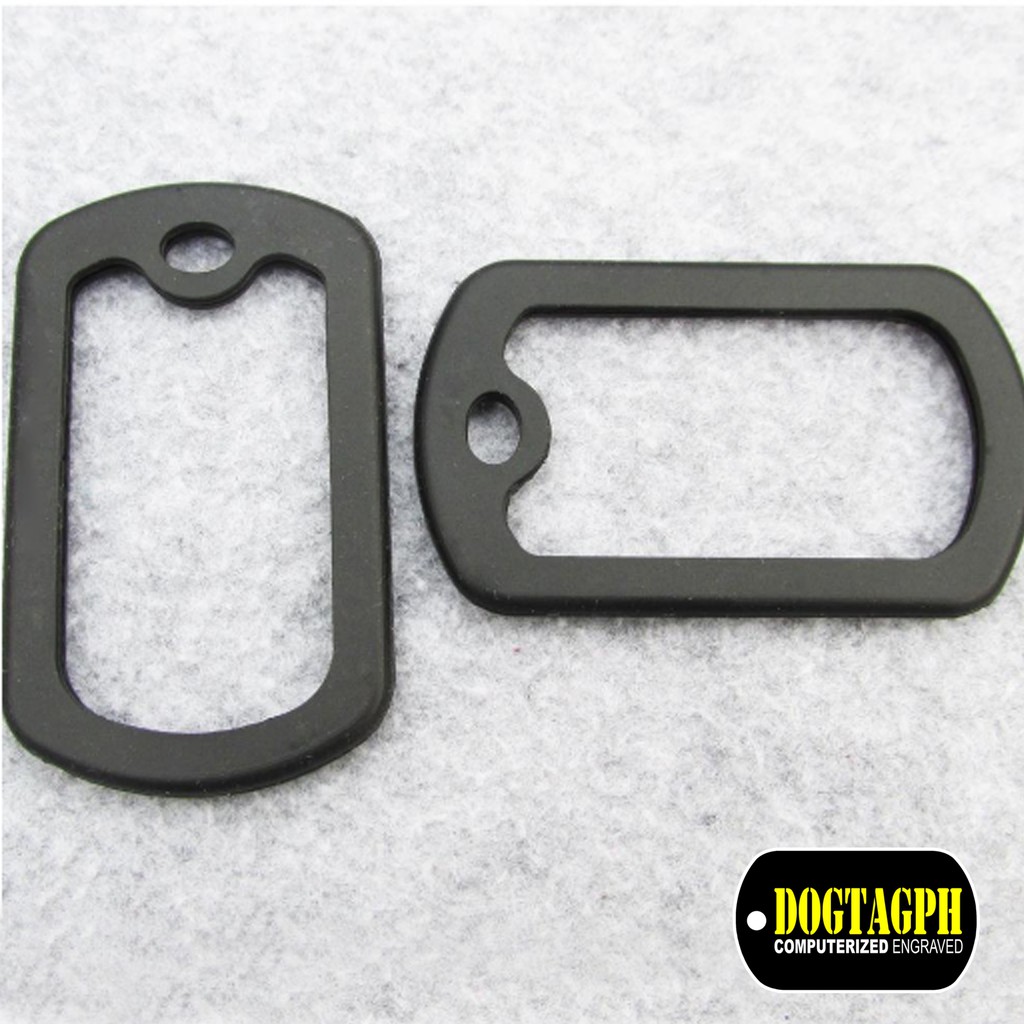 Military Tag Rubber Silencer (Standard size) | Shopee Philippines