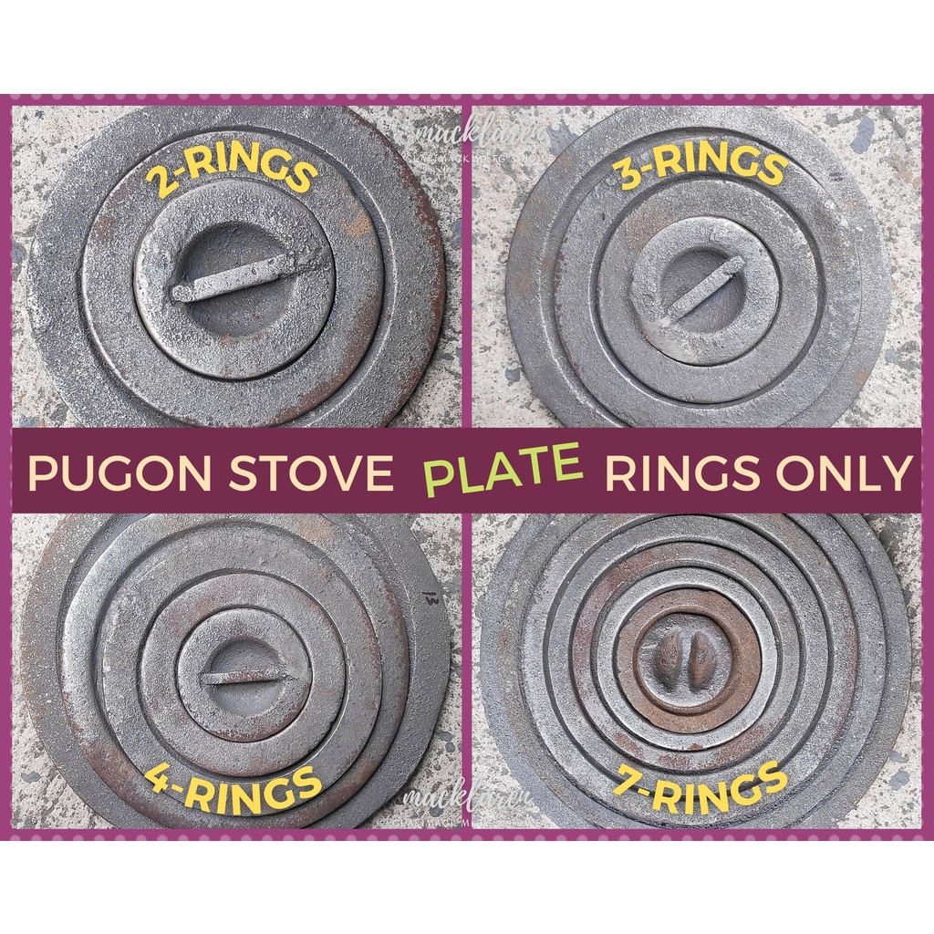 Pugon Stove Ring Only ️ Cast Iron ️ Pundido ️ Sizes: 7 rings ️ 4 rings ...