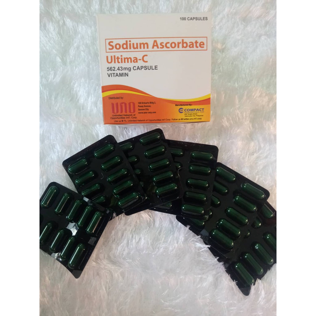 ULTIMA C 50 CAPSULE VITAMIN C ( 5BLISTER ONLY ) | Shopee Philippines