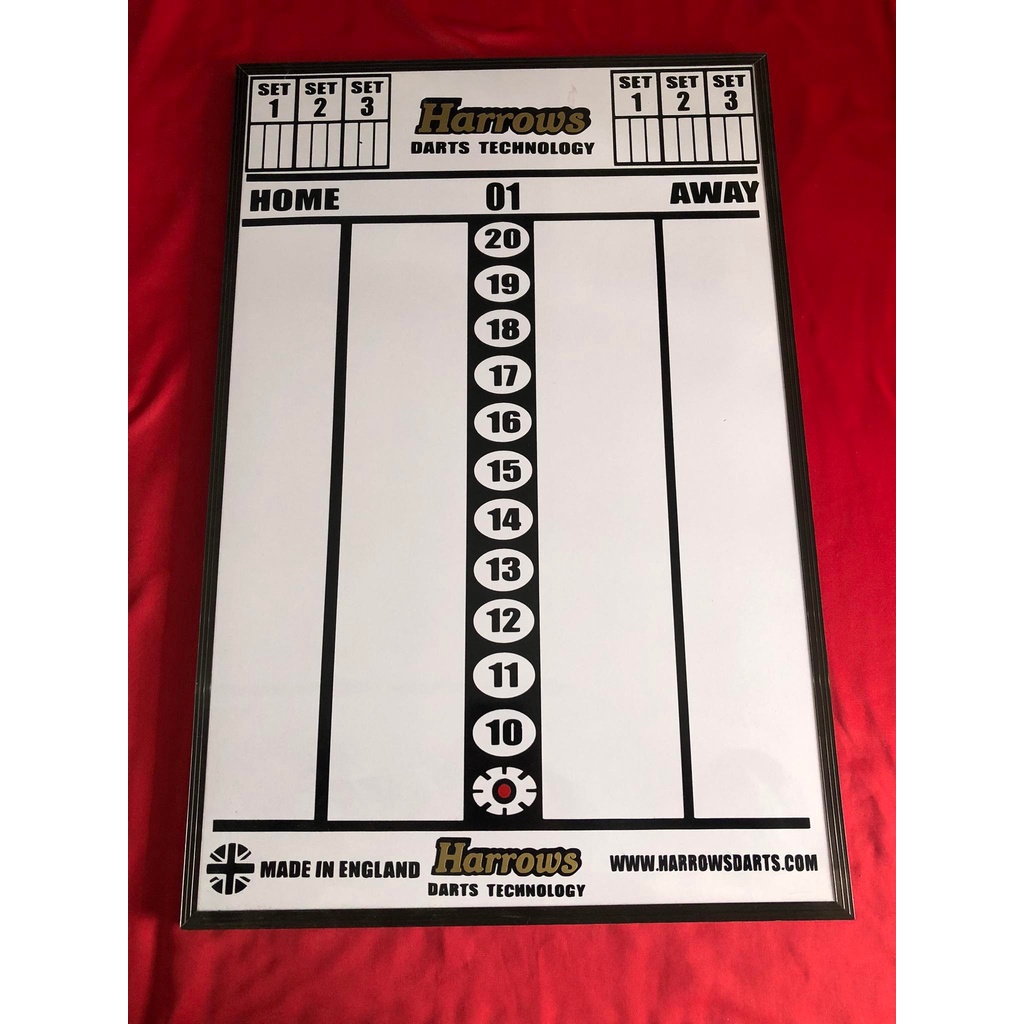 Dart Score Board for dart Games / gamit sa larong darts / scoreboard ...