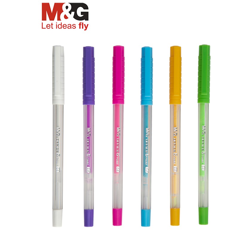 M&G Office G Pastel Gel Pen 0.8mm AGP13277 (12 pcs) | Shopee Philippines