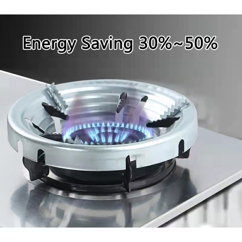 Windproof Gas Stove Cover Energy-Saving Cover Heat Insulation Pot Rack ...