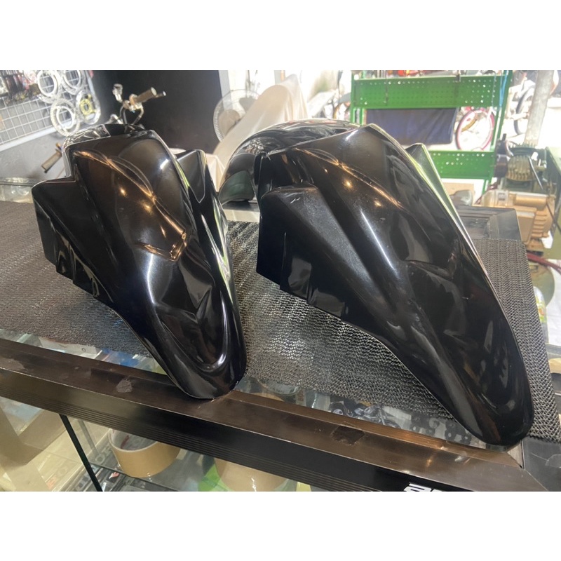 Motorcycle Front Fender (Universal) Black | Shopee Philippines