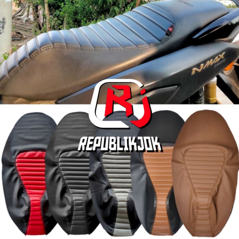 Caferacer Leather Seats Allsize Fazzio, Vario, Beat, Scoopy, Genio ...