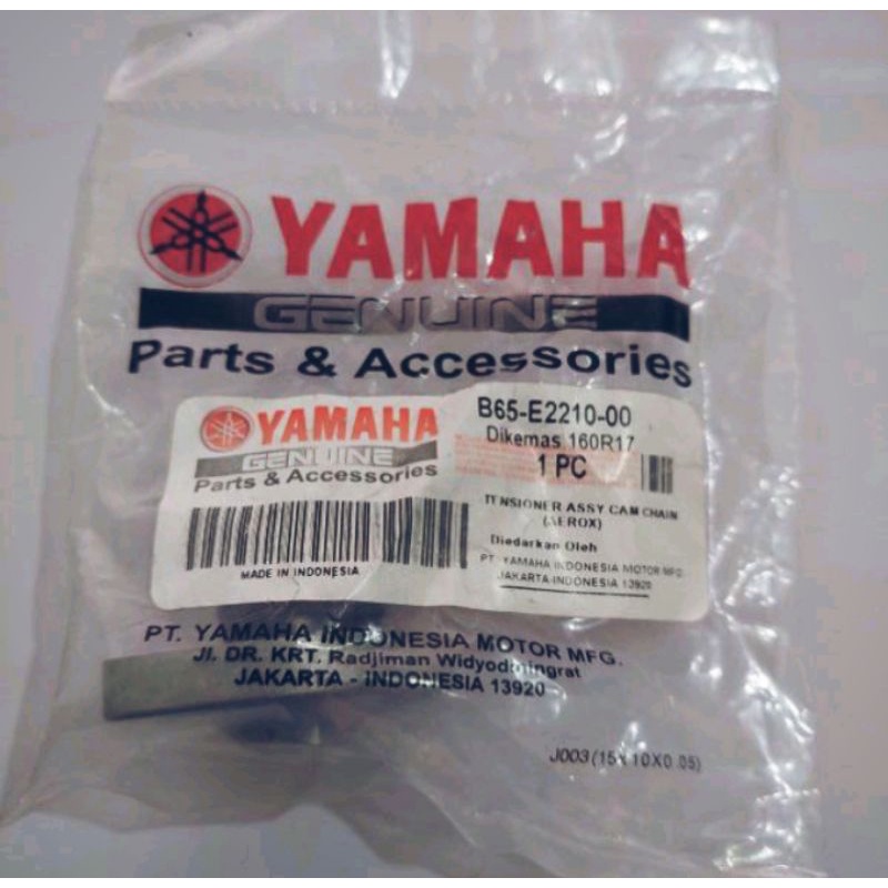 Yamaha Aerox tensioner assy B65-E2210-00 genuine part from Indonesia ...