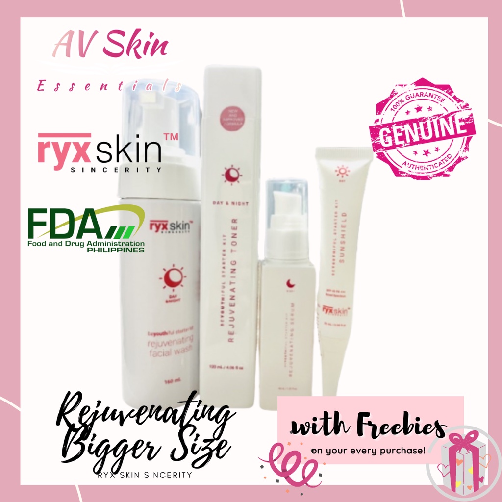 (COD) Ryx Skin Beyouthiful Starter Kit Rejuvenating Set Bigger Size ...