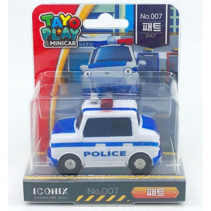 Iconix Tayo The Little Bus Mini Cars - Pat (no. 007) | Shopee Philippines