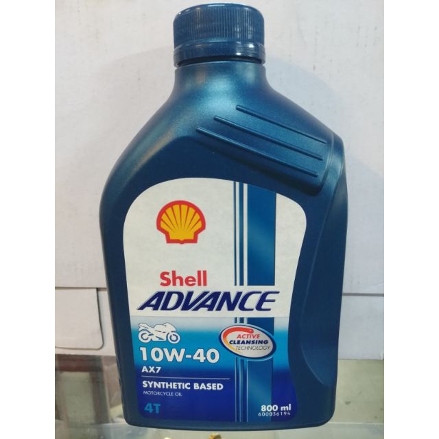 SHELL ADVANCE AX7 SYNTHETIC | Shopee Philippines