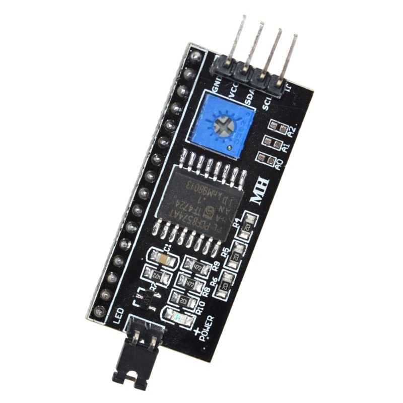 IIC I2C TWI SPI Serial Interface Board Port Module For Uno 1604 2004 LCD1602 Adapter Plate LCD ...