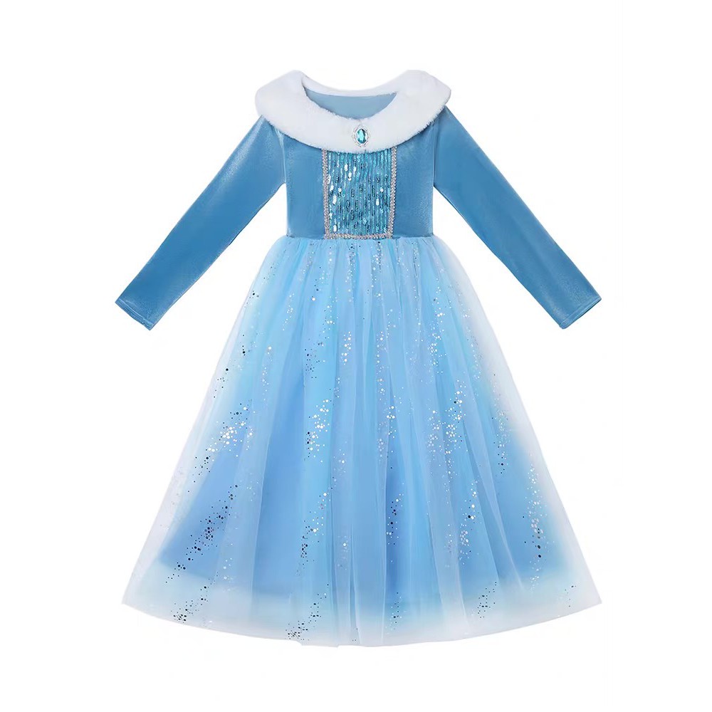 SALE !Ready Stock Frozen Long sleeves children girl kid cloth dress ...