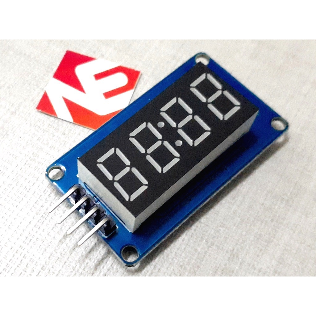 Seven Segment TM1637 Digital Clock Led Display TM 1637 4 Digit 7 Seg Arduino Raspberry Pi STM32 ...