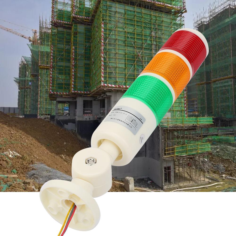 Owuh 24V Industrial Signal Tower Safety Stack Alarm Light Led ...