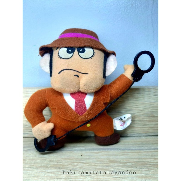 Banpresto Lupin The Third 3rd Inspector Zenigata Plush / Stuff toy ...