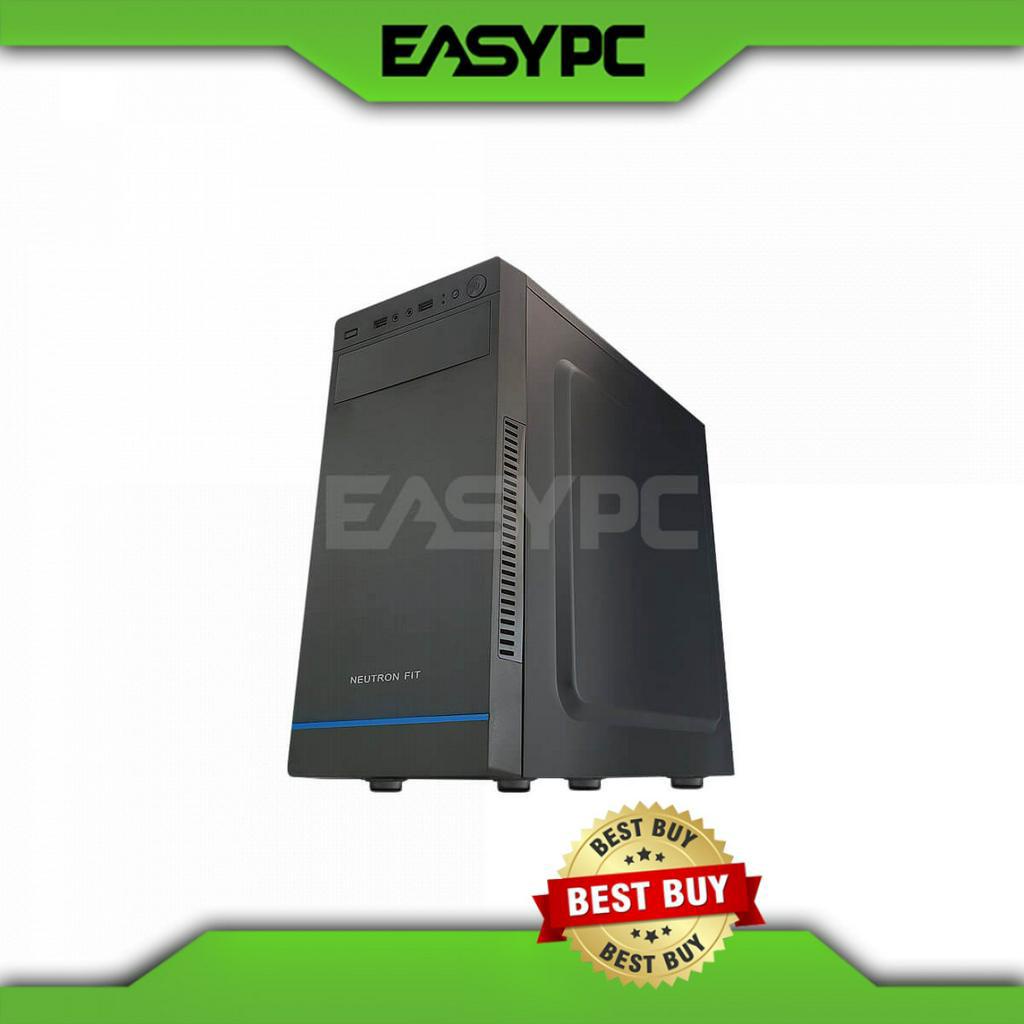 Neutron 2816 Mini Atx PC Case Black Blue | Shopee Philippines